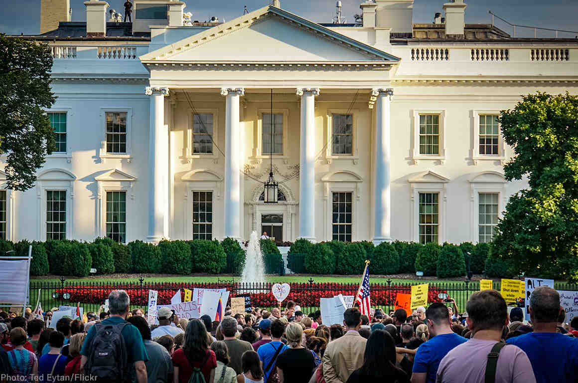 BLOG: Trump Administration Seeks to Stifle Protests Near White House ...